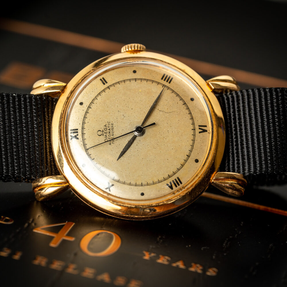 Vintage Omega 18K "Fab Suisse" with Fancy Lugs 1944 - Vintage Omega ...