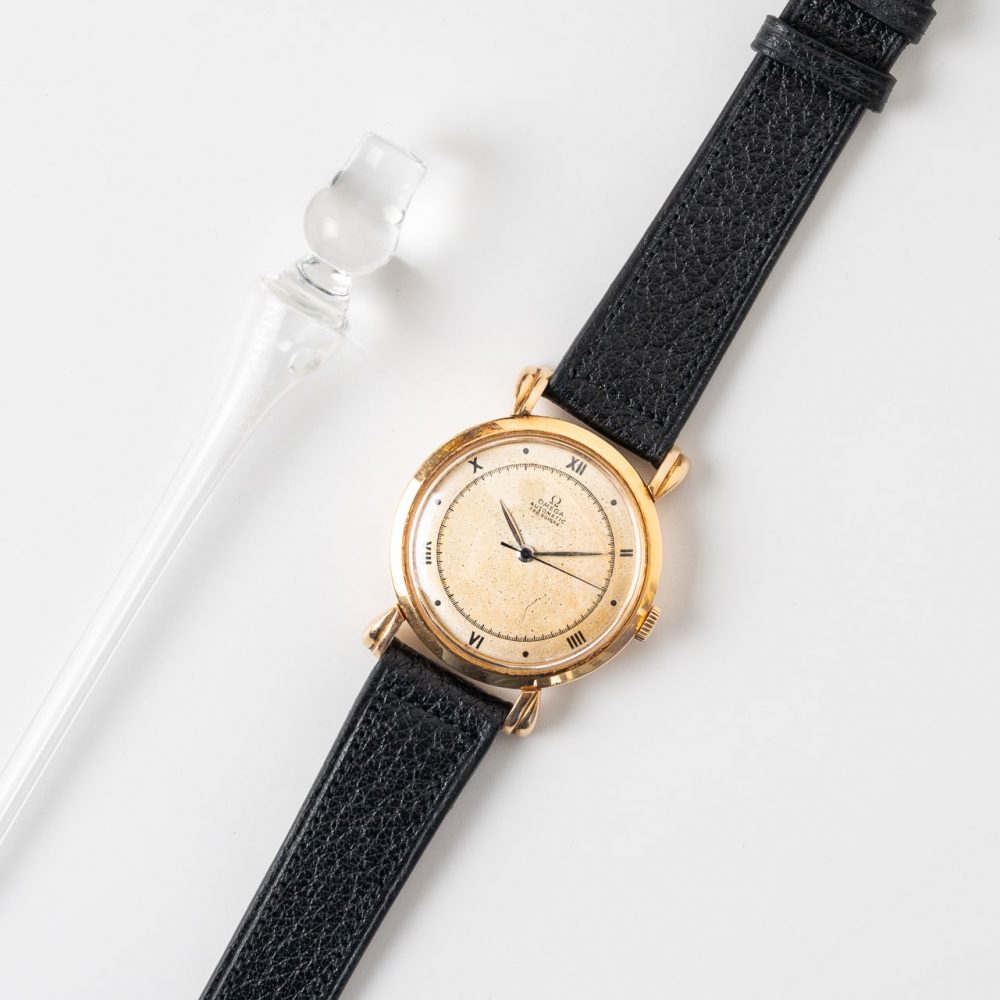 Vintage Omega 18K "Fab Suisse" with Fancy Lugs 1944 - Vintage Omega ...