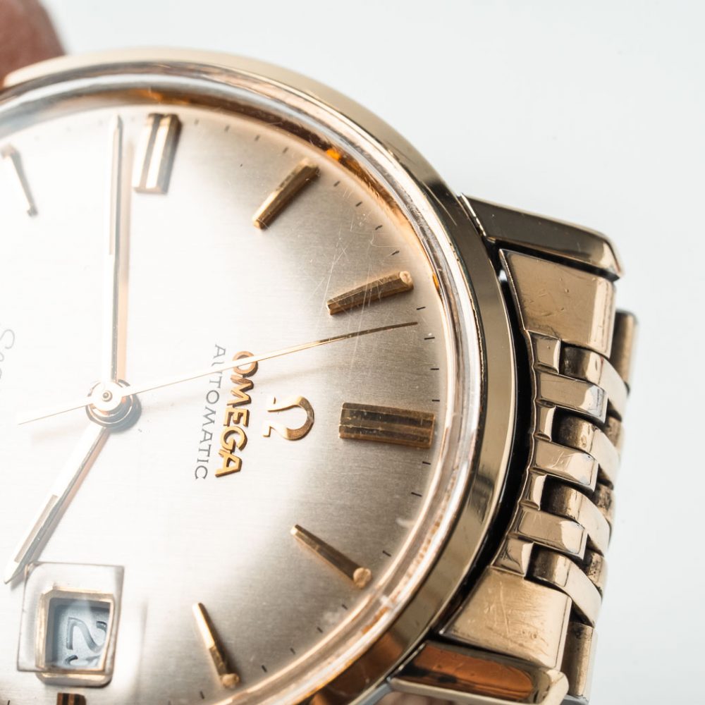 Vintage Omega Seamaster de Ville Gold Plated with BOR Bracelet 166.020 ...