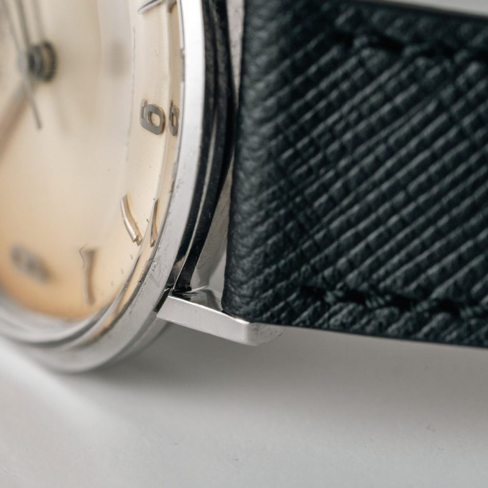 Vintage Omega Seamaster Arabic numerals with patina 14765 from 1960s ...