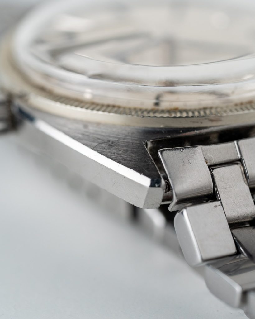 Vintage Omega Constellation C-shape silver dial with brick bracelet 168 ...