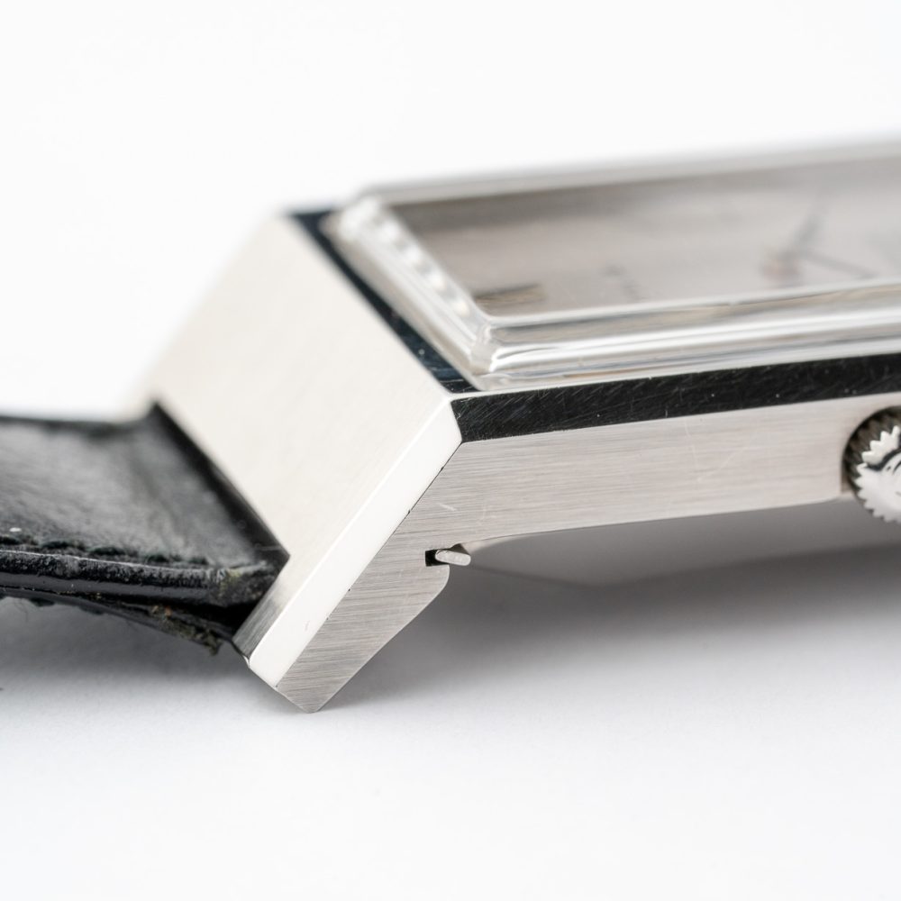 Vintage Omega De Ville Deauville rectangular with grey dial reference ...