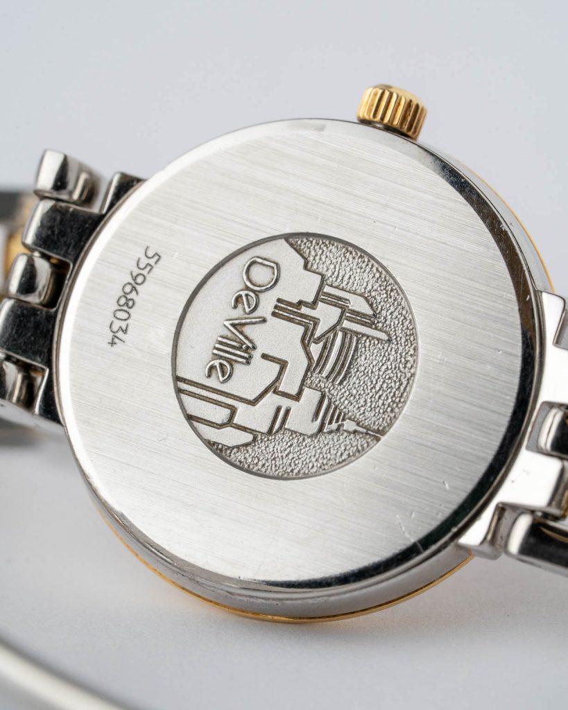 Vintage Omega De Ville tweekleurig dresswatch dames met romeinse ...