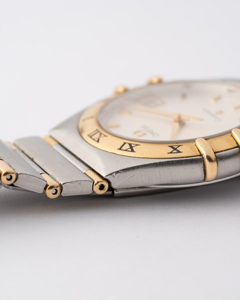 Vintage Omega Constellation Manhattan Two-Tone quartz with papers ...