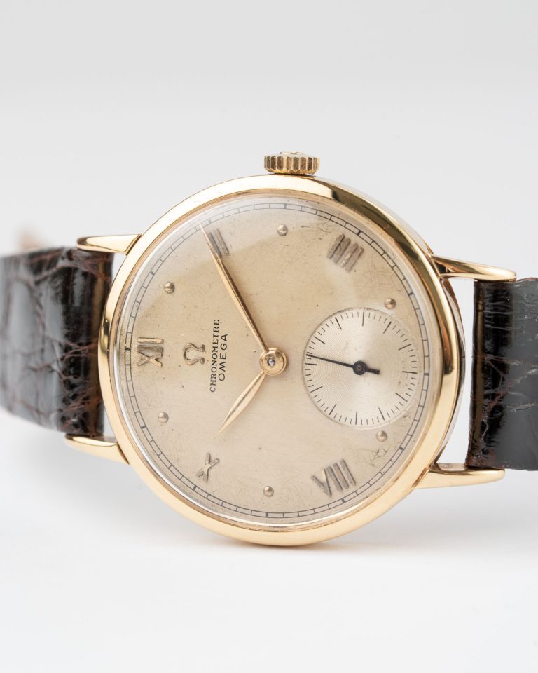 Vintage Omega 30T2 RG Chronometre 18k gold OT 2364 from 1944 - Vintage ...