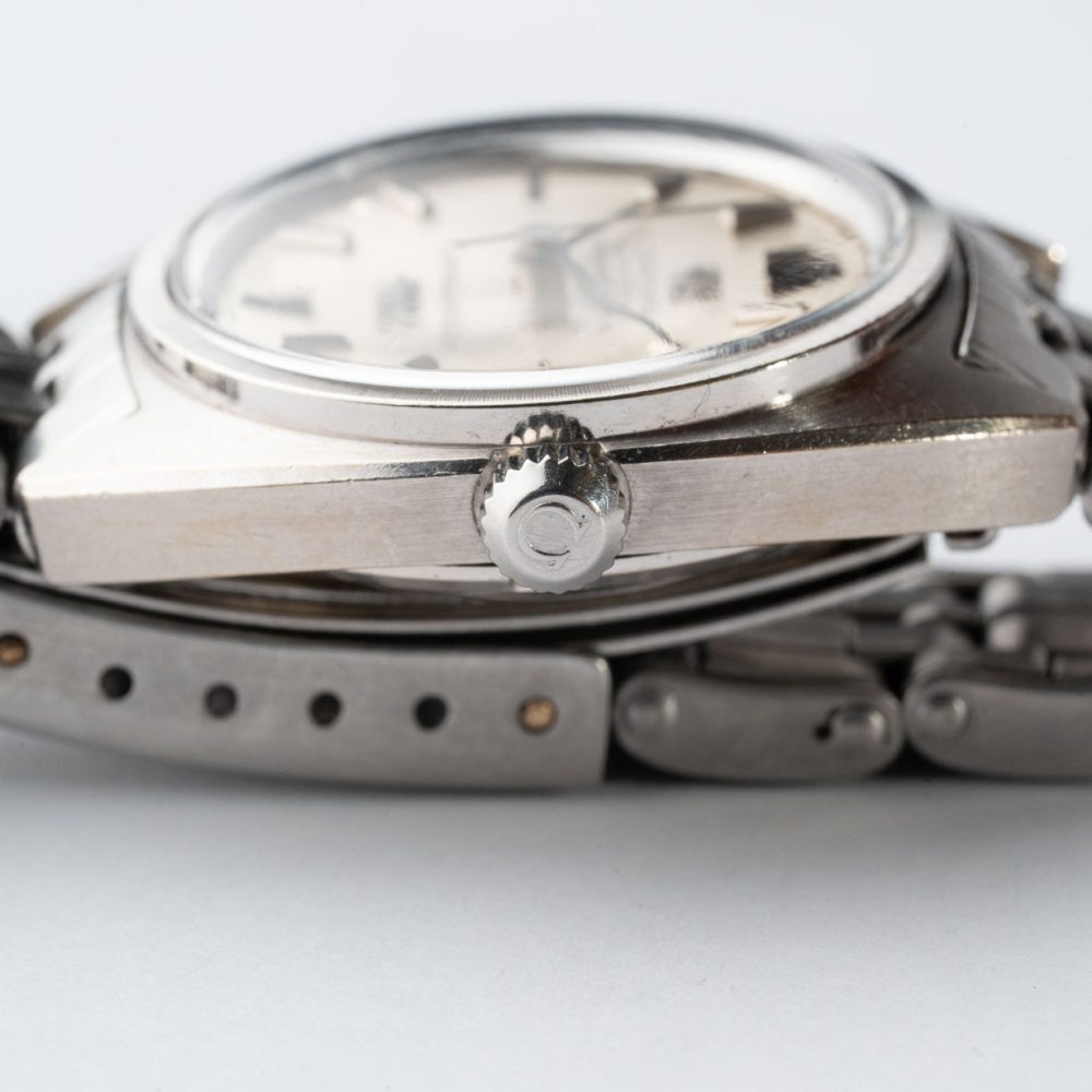 Vintage Omega Constellation C-shape Ladies 18k White Gold with Silver ...