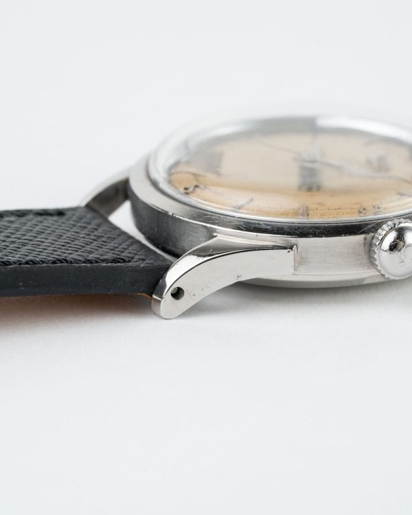 Vintage Omega Automatic with honeycomb dial in stainless steel ...