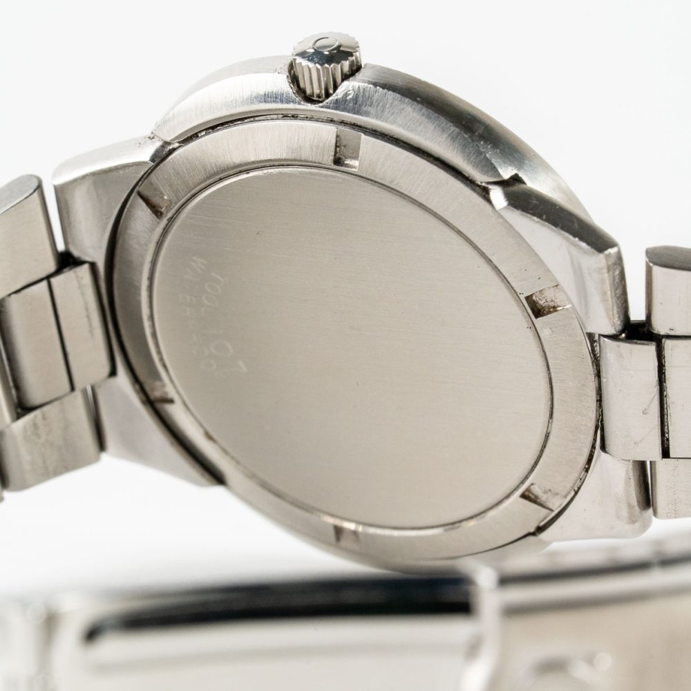 Vintage Omega Genève Dynamic Day Date with blue and white dial in ...