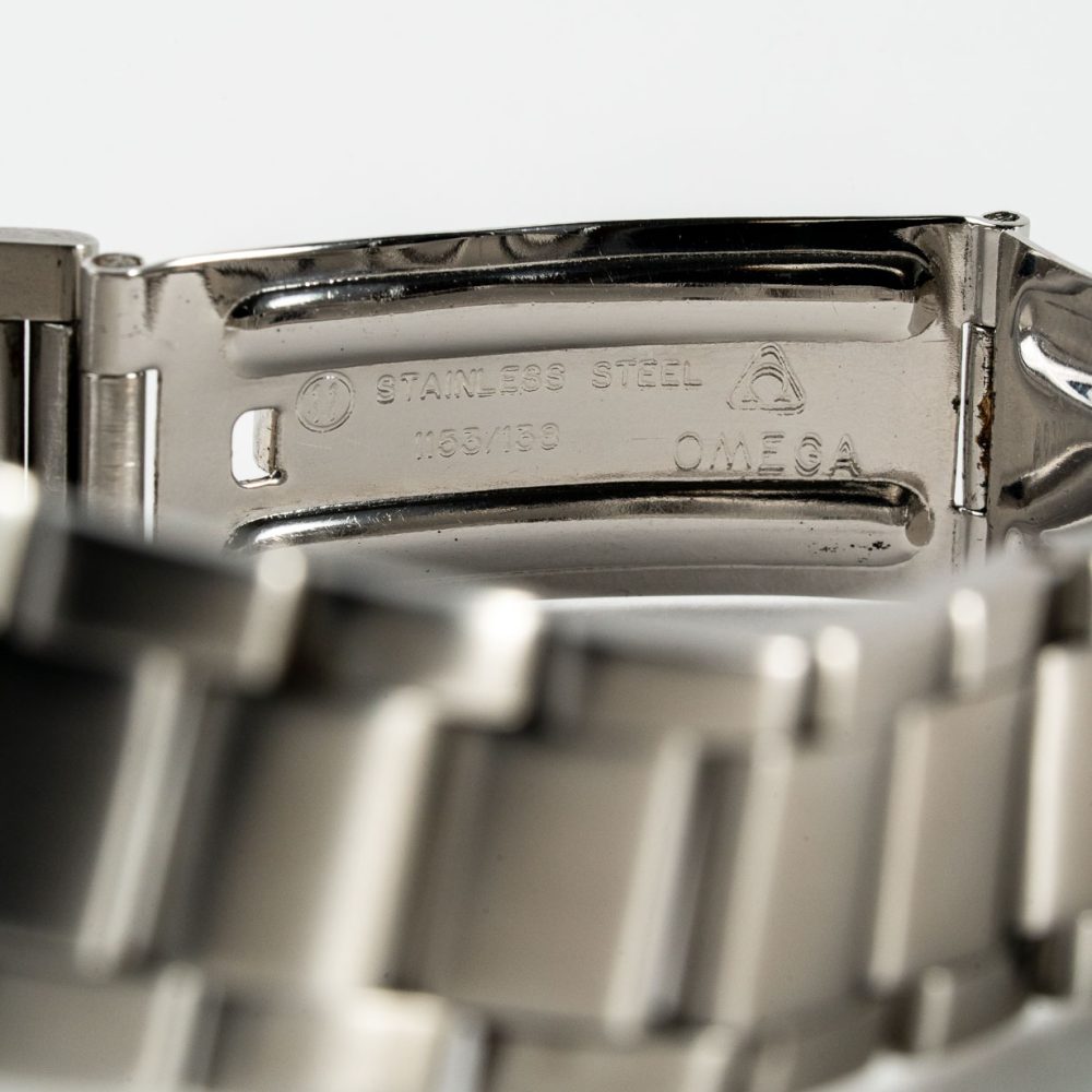 Vintage Omega Genève Dynamic Day Date with blue and white dial in ...