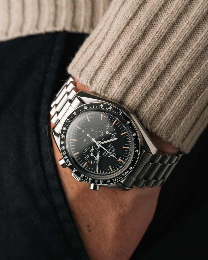 Omega Speedmaster professional met 'Long S en R' wijzerplaat en 1450 ...